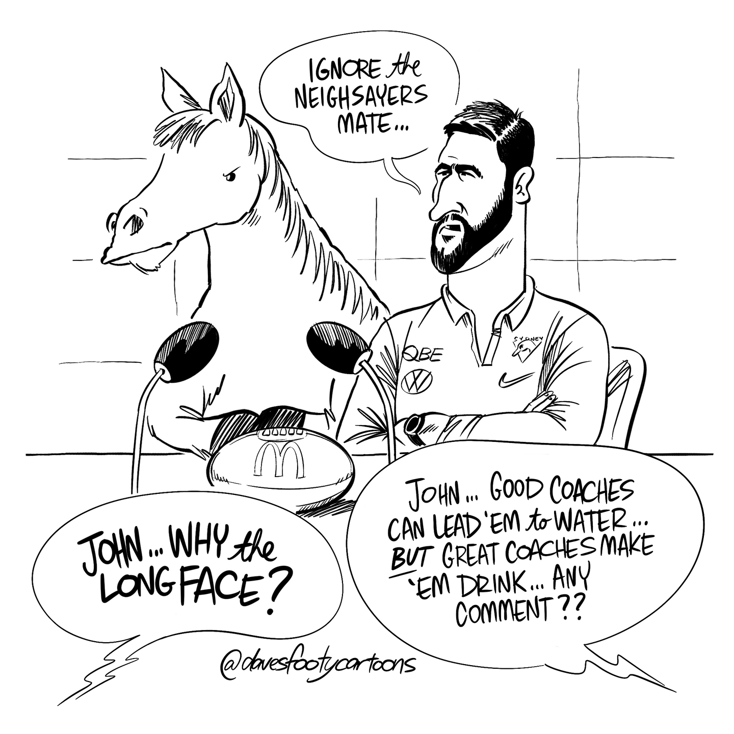 Cartoon of the Week – Dave's Footy Cartoons